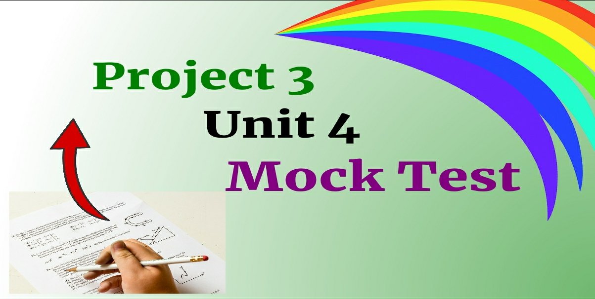 Project 3 Unit 4 - Mock test - Učíme AJ