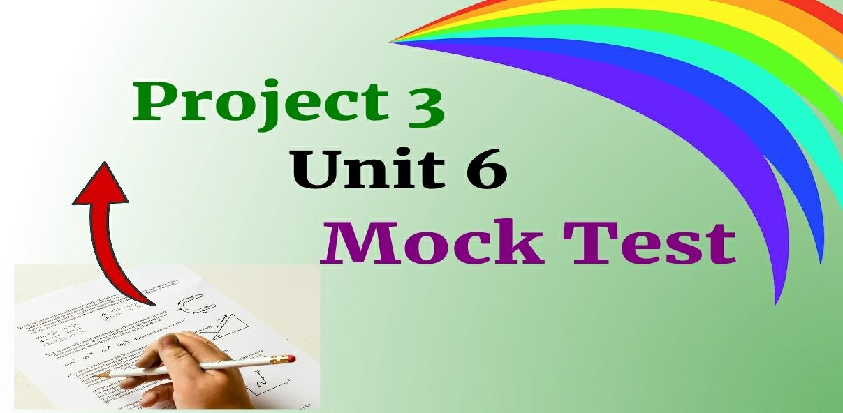 Project 3 Unit 6 - Mock test - Učíme AJ