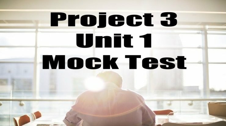 Project 3 Unit 2 - Mock test - Učíme AJ